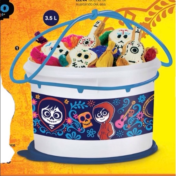 Tupperware | Kitchen | Tupperware Disney Coco Giant Canister 35 Liter ...